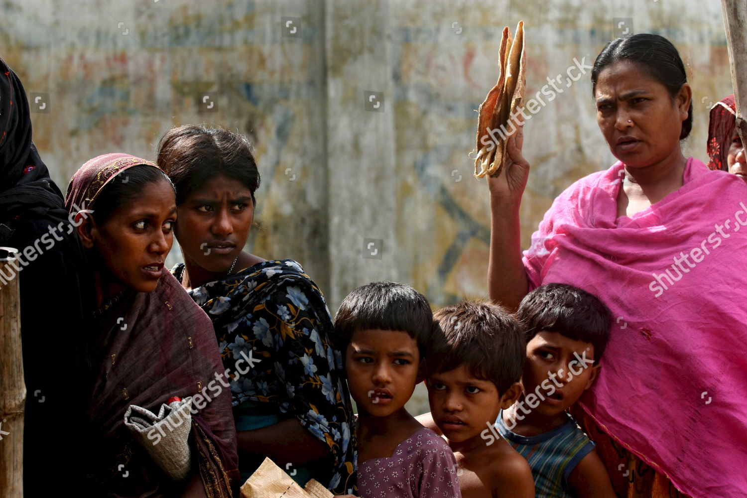 Bangladeshi People Low Income Groups Stand Editorial Stock Photo ...
