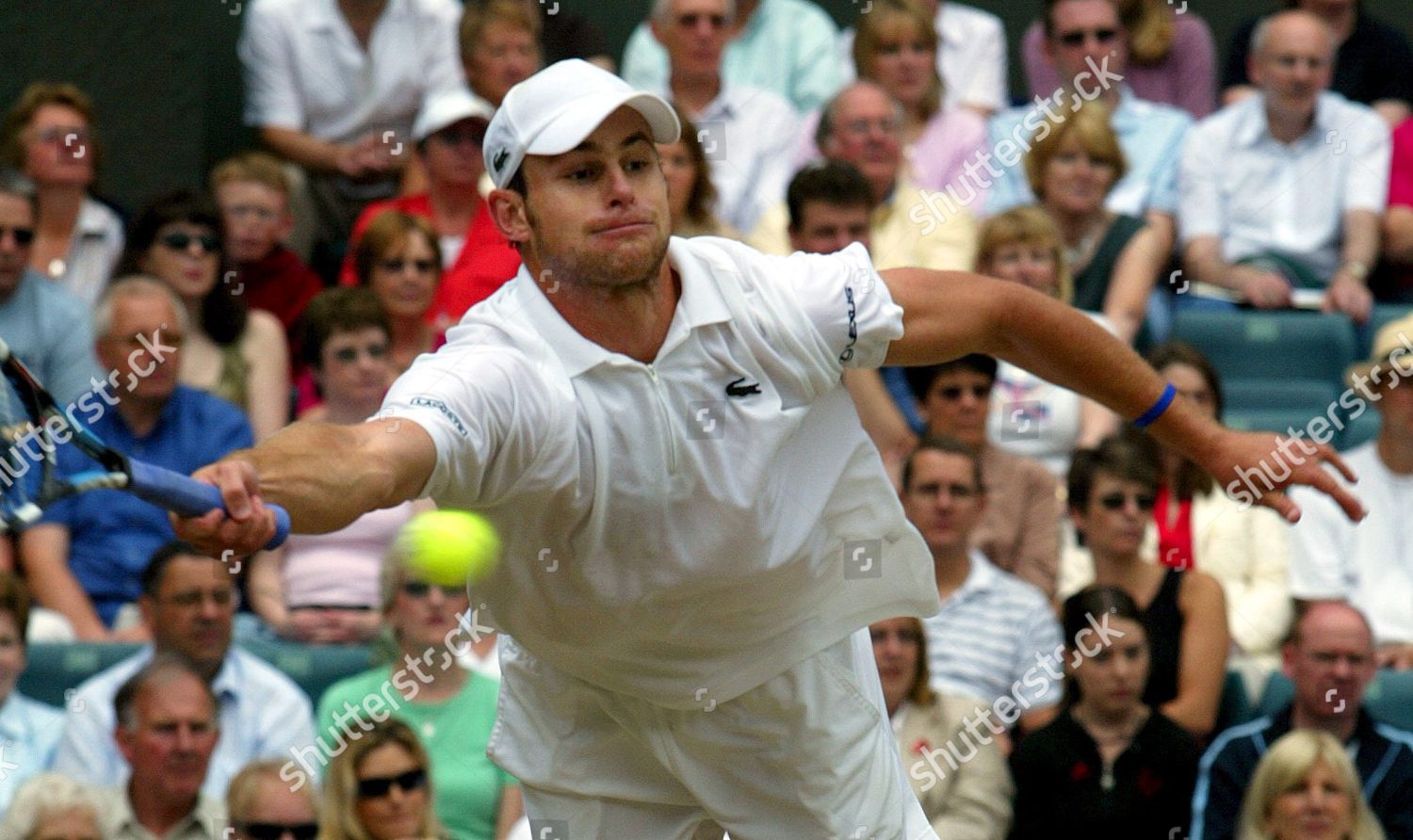 Andy Roddick Us Delivers Forehand Return Editorial Stock Photo - Stock ...