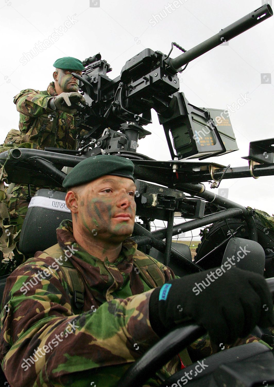 British Royal Marines New Grenade Machine Editorial Stock Photo - Stock ...