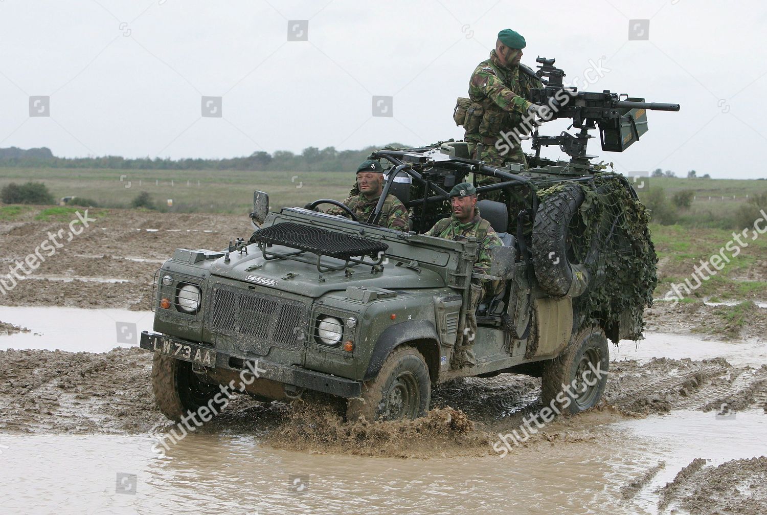 British Royal Marines New Grenade Machine Editorial Stock Photo - Stock ...