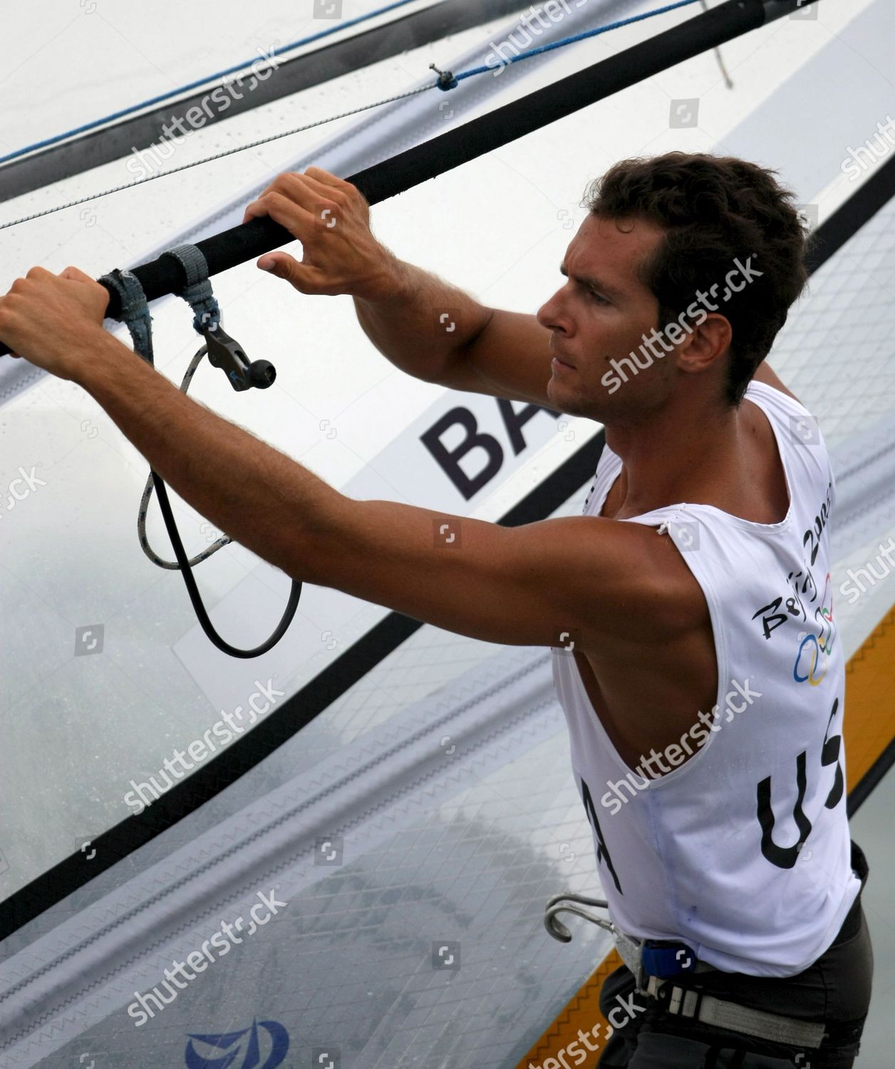Male Windsurfer Benjamin Barger Usa Action Editorial Stock Photo ...