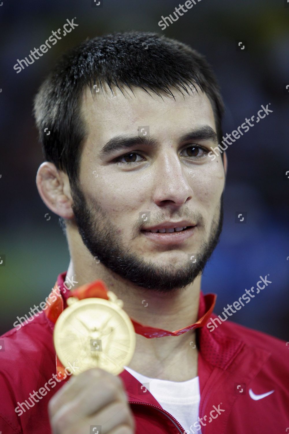 Turkeys Ramazan Sahin Shows His Gold Editorial Stock Photo - Stock ...