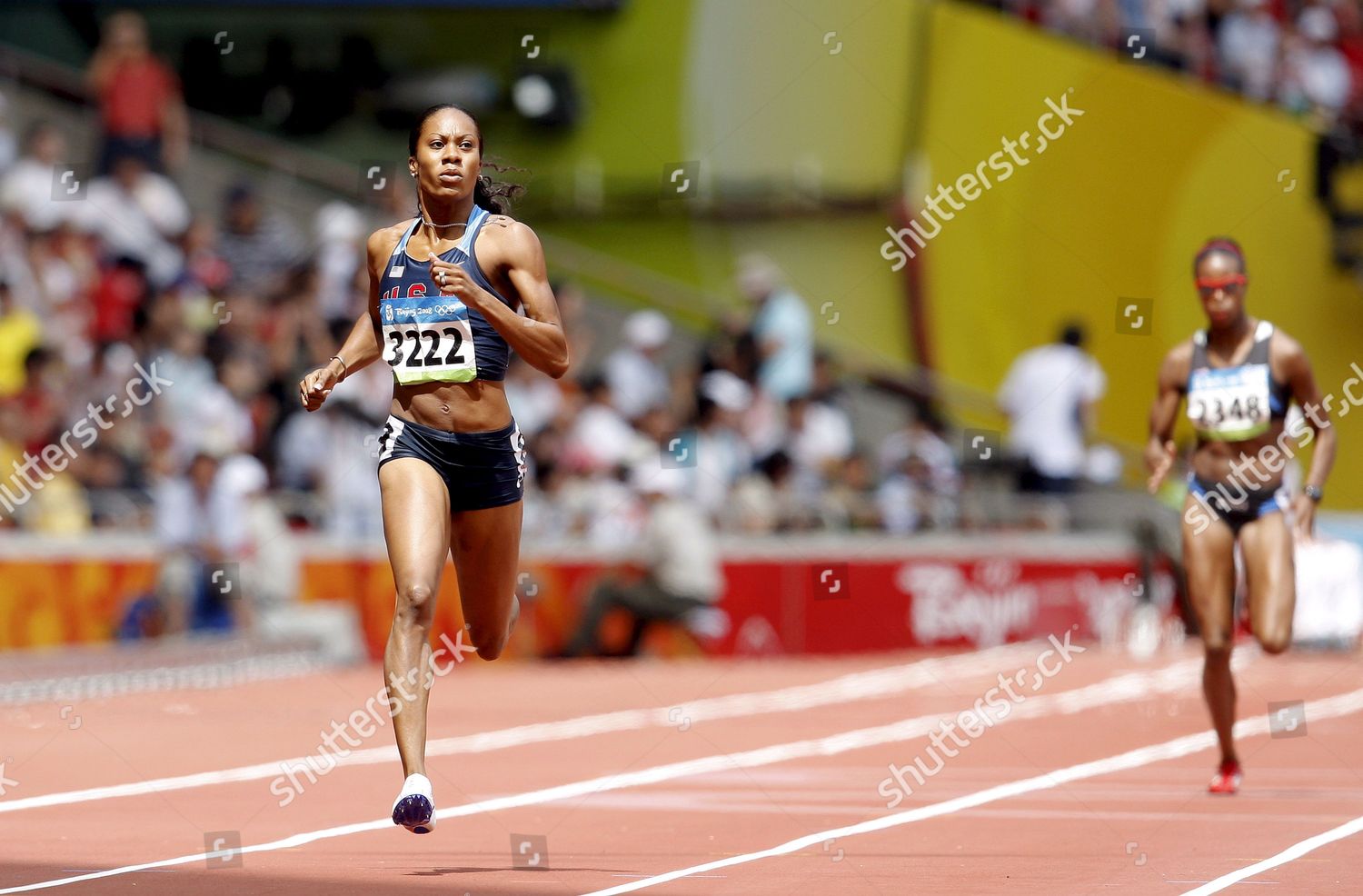 Sanya Richards Us L Kia Davis Editorial Stock Photo - Stock Image ...