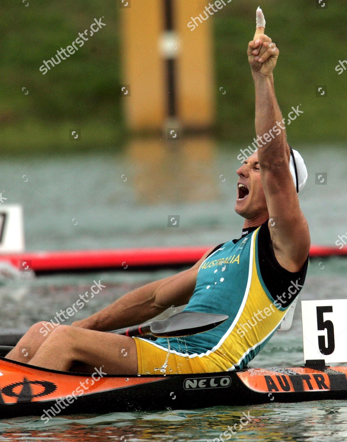 Nathan Baggaley Canada Celebrates His Victory Editorial Stock Photo ...