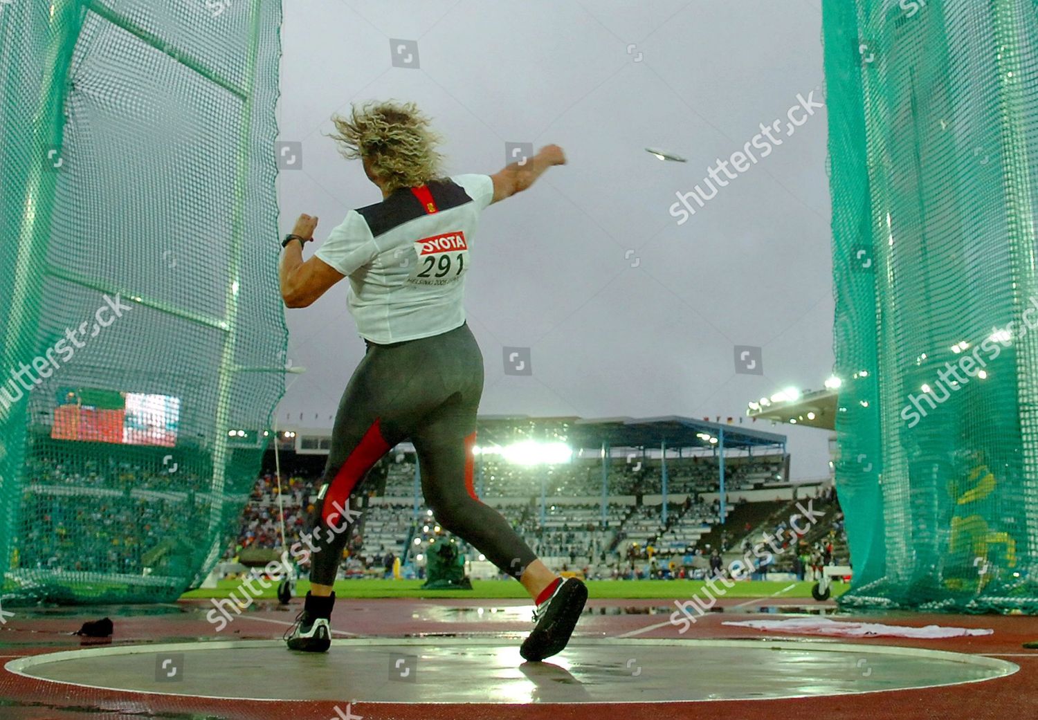 German Franka Dietzsch Competes Womens Discus Editorial Stock Photo ...