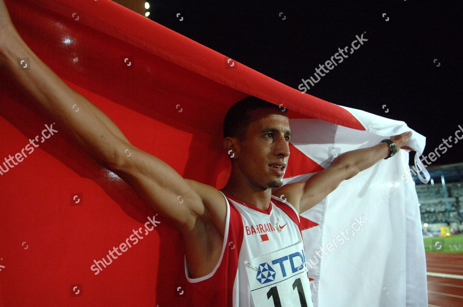 Rashid Ramzi Bahrain Wins 1500m Final Editorial Stock Photo - Stock ...