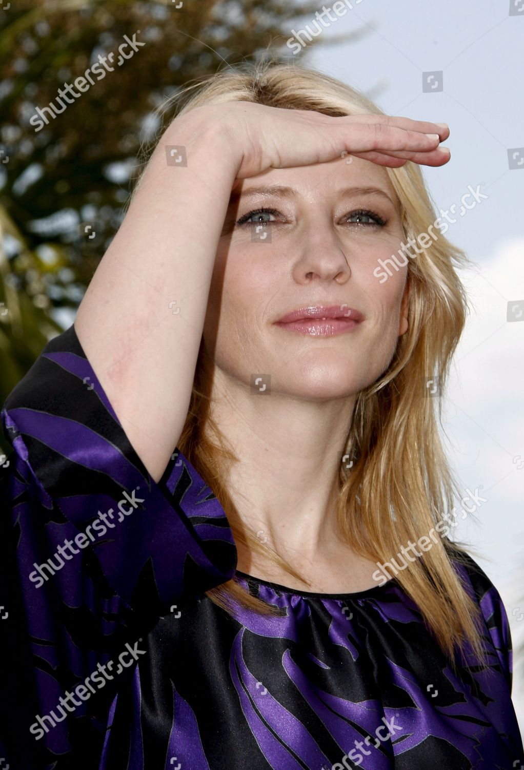 Australian Actress Cate Blanchett Poses Photographers Editorial Stock ...