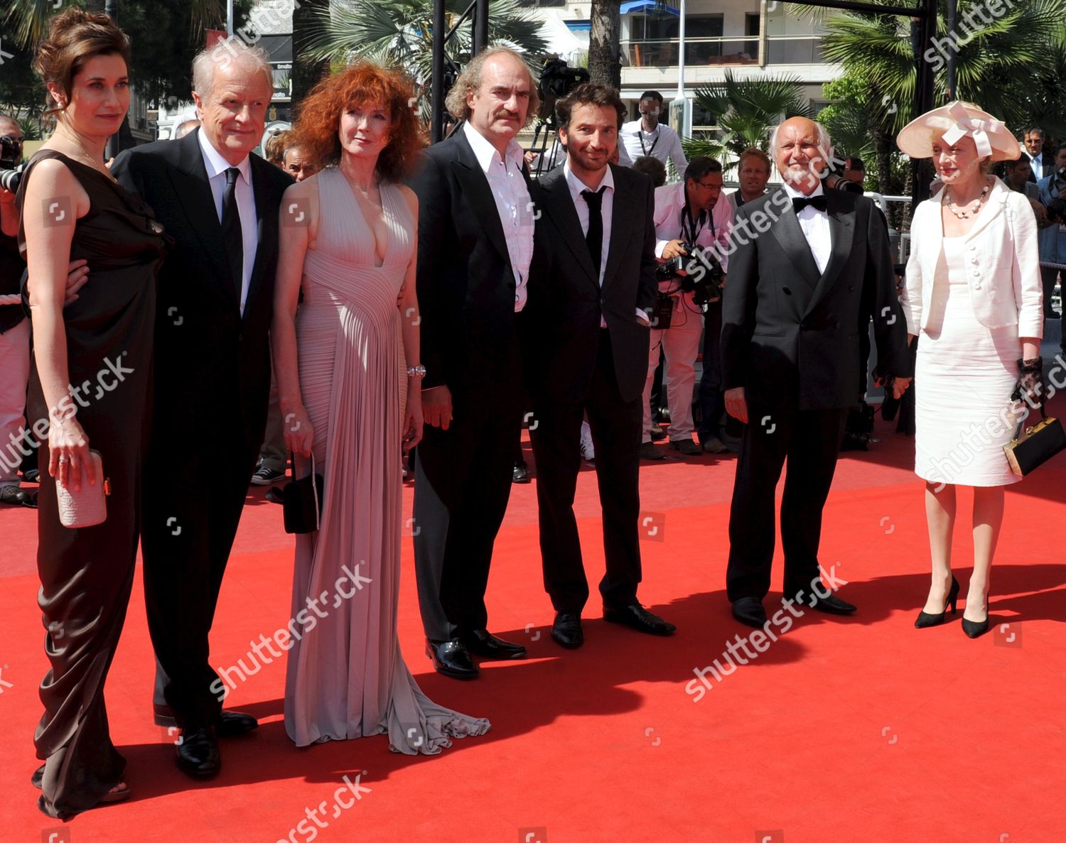 Cast Crew Including French Actors Sabine Editorial Stock Photo - Stock ...