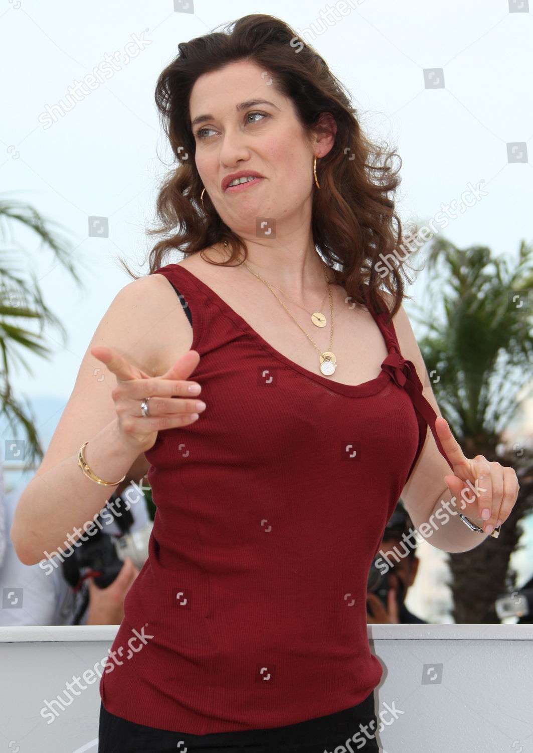 French Actress Emmanuelle Devos Attend Photocall Editorial Stock Photo ...