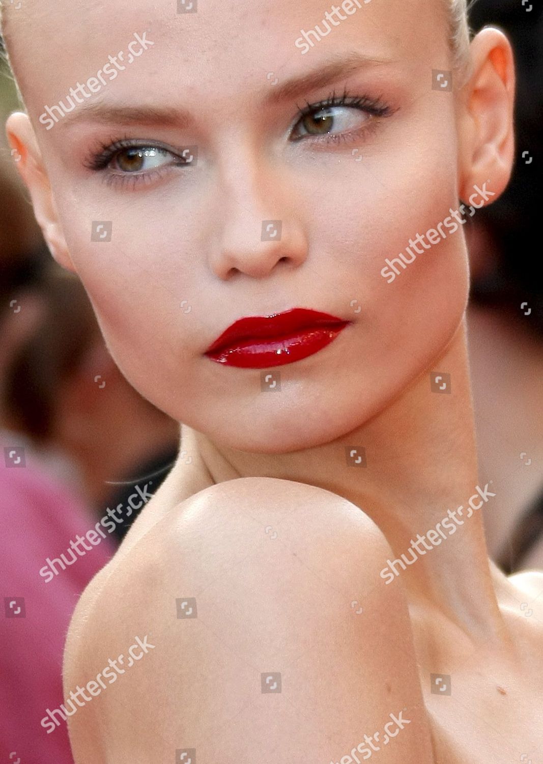 Russian Model Natasha Poly Arrives Gala Editorial Stock Photo - Stock ...