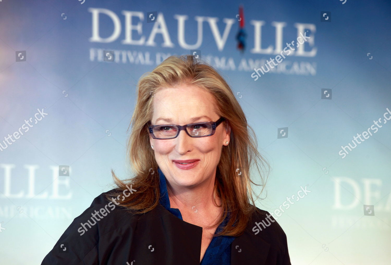 Us Actress Meryl Streep Poses Photographers Editorial Stock Photo ...