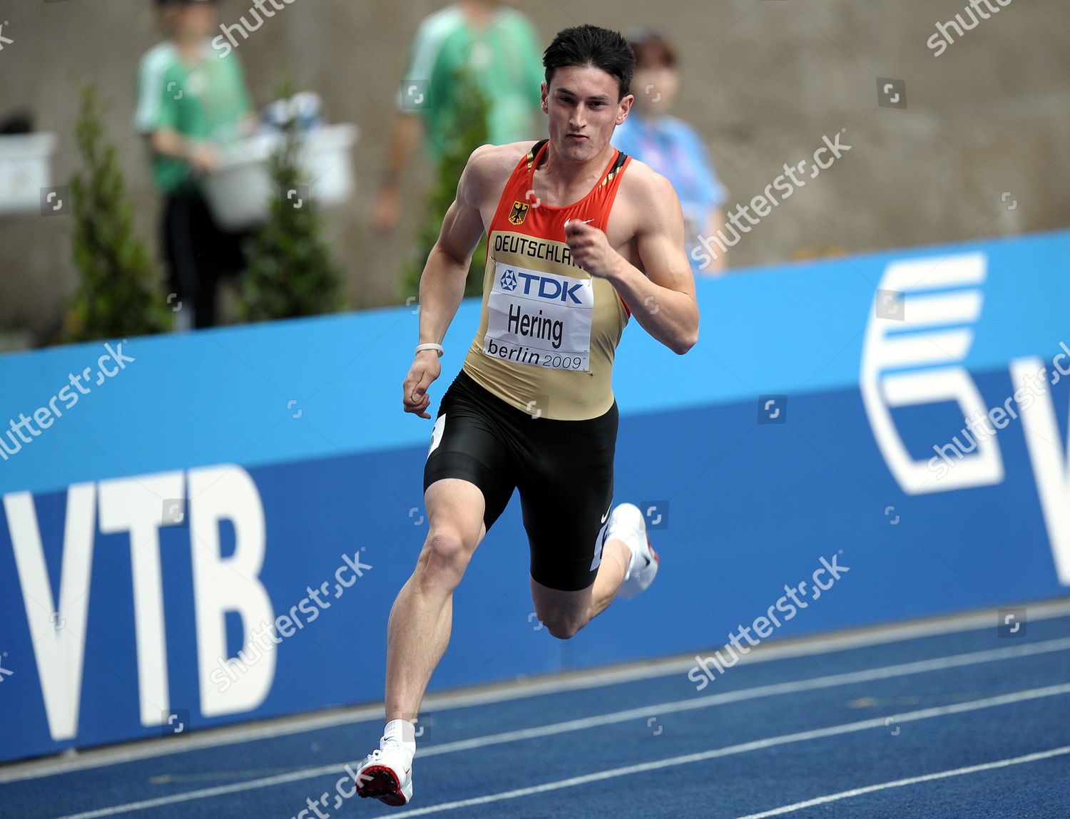 Robert Hering Germany Competes 200m Heat Editorial Stock Photo - Stock ...