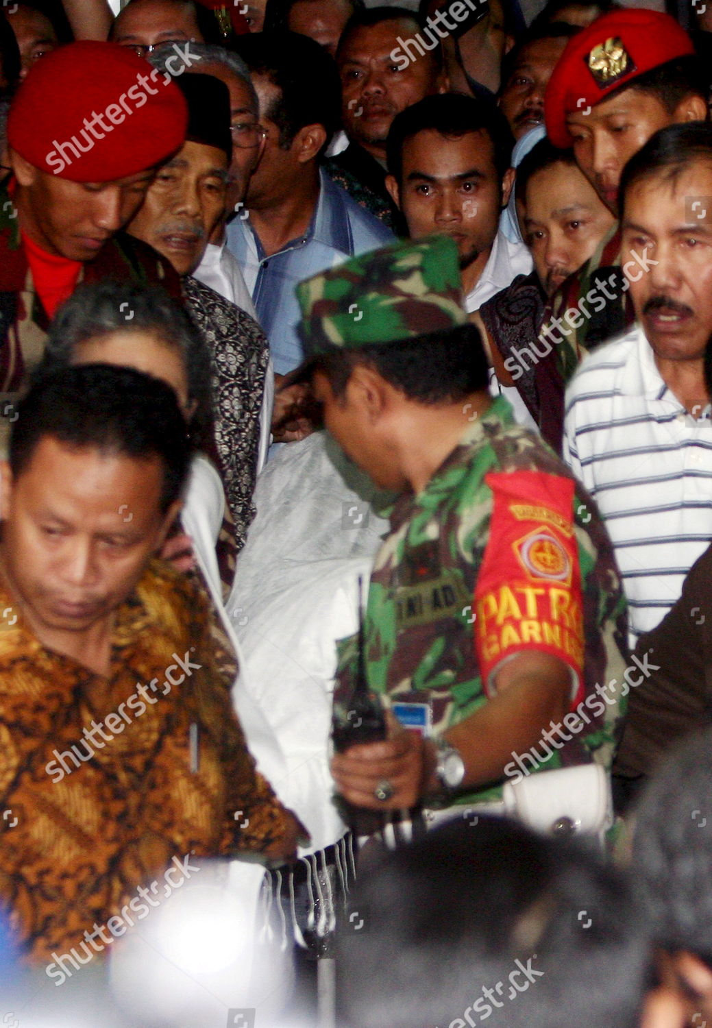 Indonesian Military His Own Guards Carry Editorial Stock Photo - Stock ...