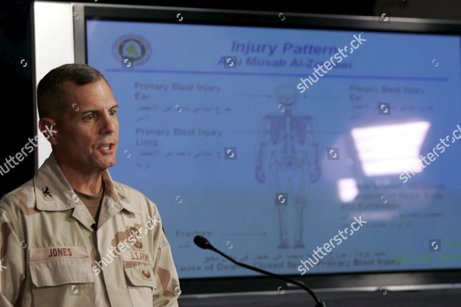 Us Military Medical Officer Colonel Stephen Editorial Stock Photo ...