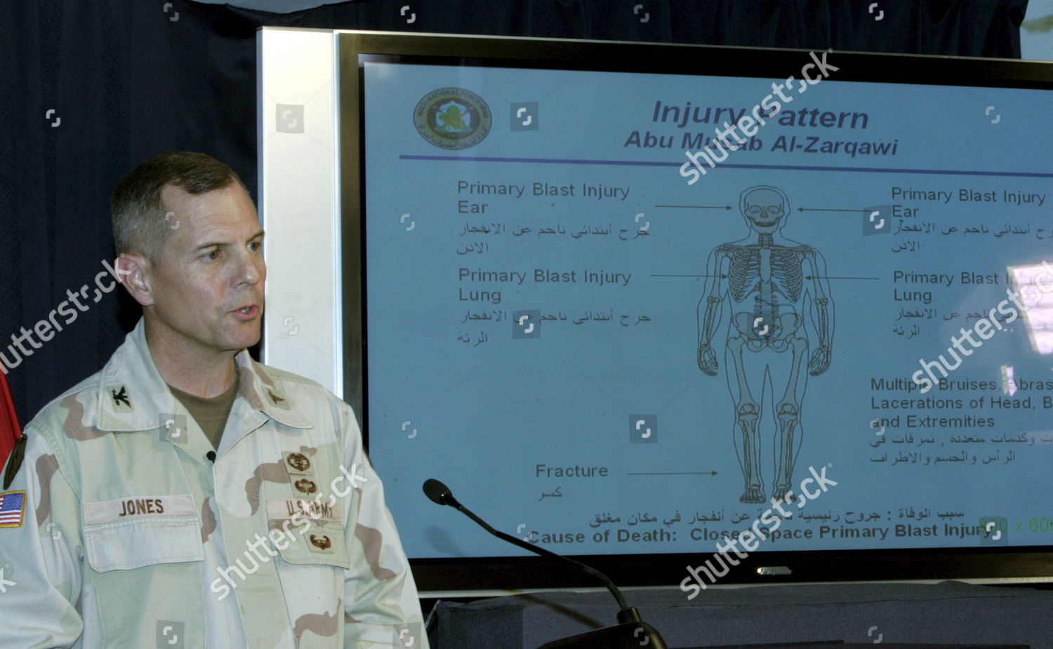 Us Military Medical Officer Colonel Stephen Editorial Stock Photo ...