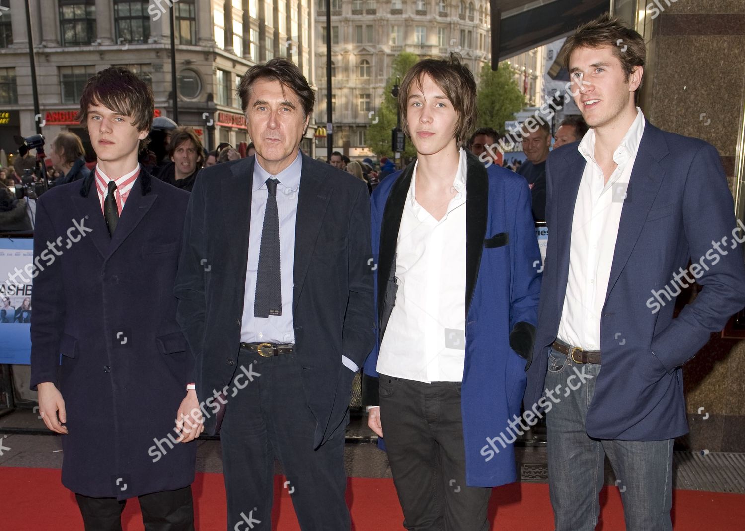 Tara Ferry Bryan Ferry Merlin Ferry Editorial Stock Photo - Stock Image ...