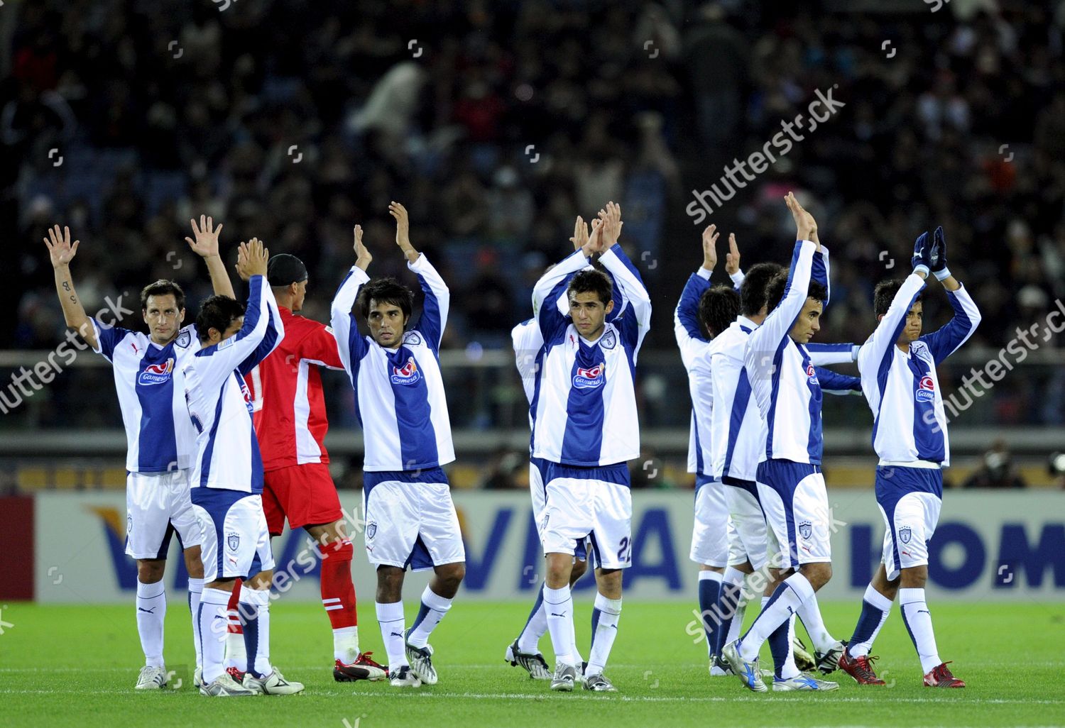 Mexicos Pachuca Players Applaud Crowd After Editorial Stock Photo ...