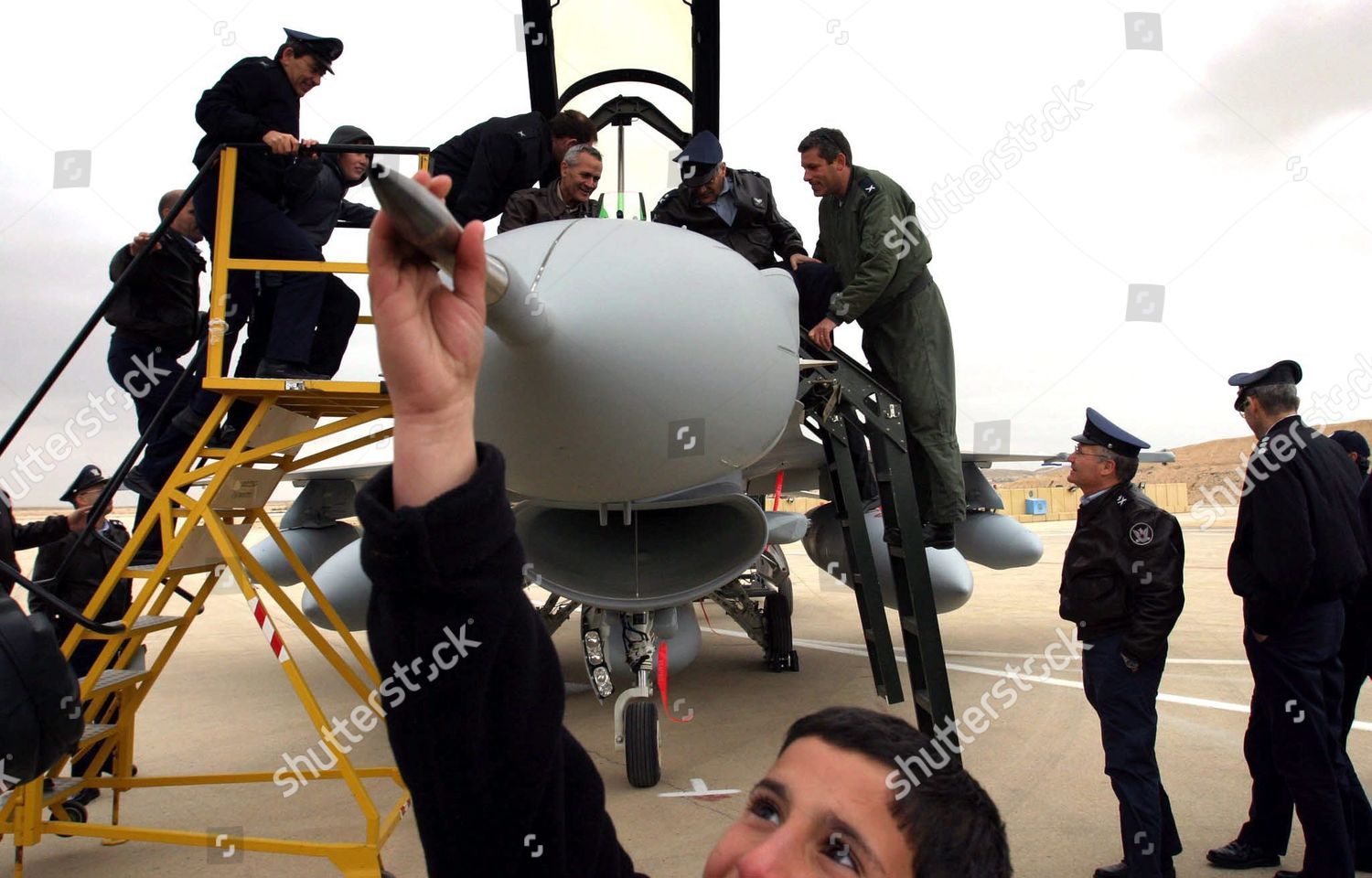 Young Israeli Admirer Touches Nose Israeli Editorial Stock Photo ...