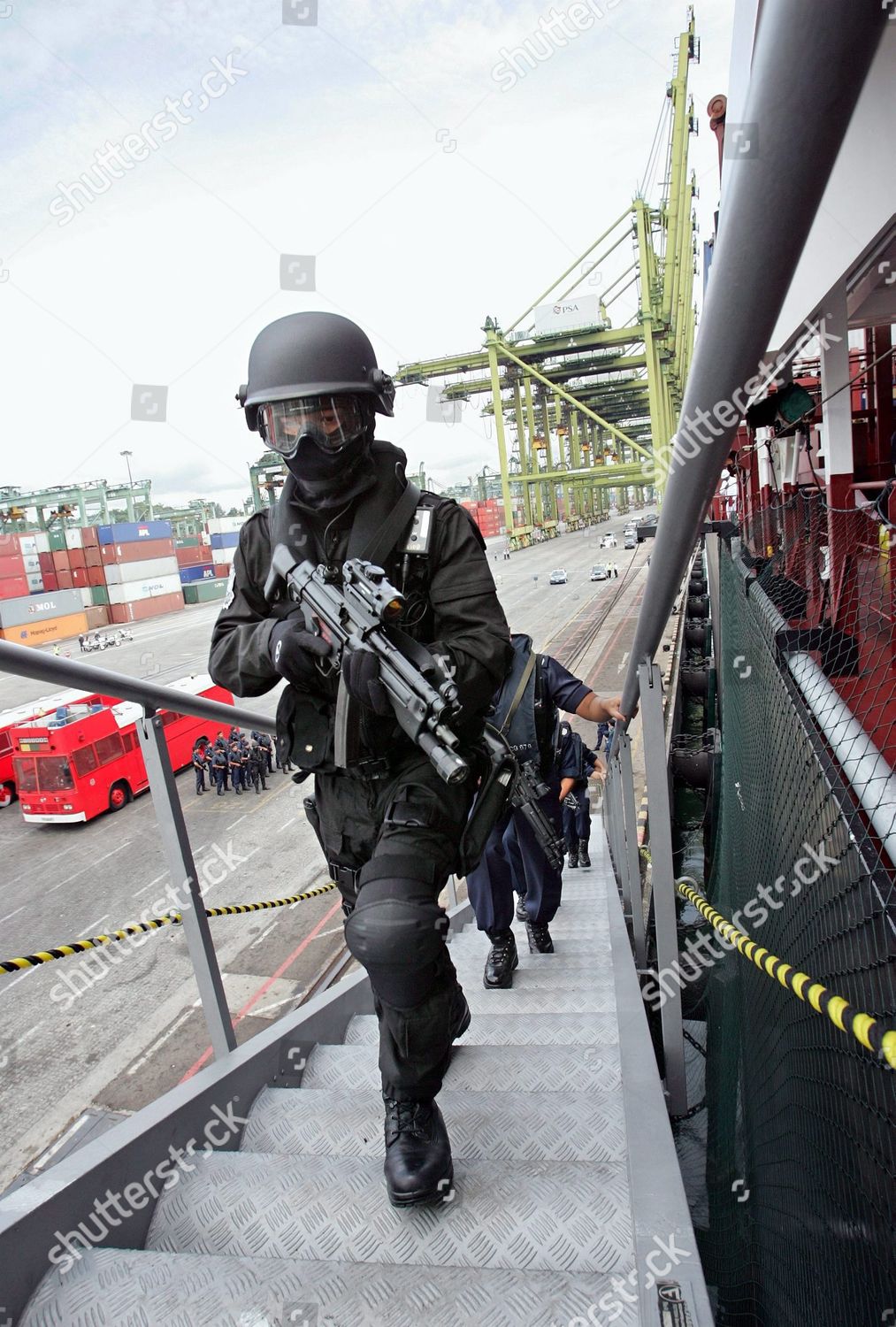 Singapore Police Force Special Operations Commando Editorial Stock ...