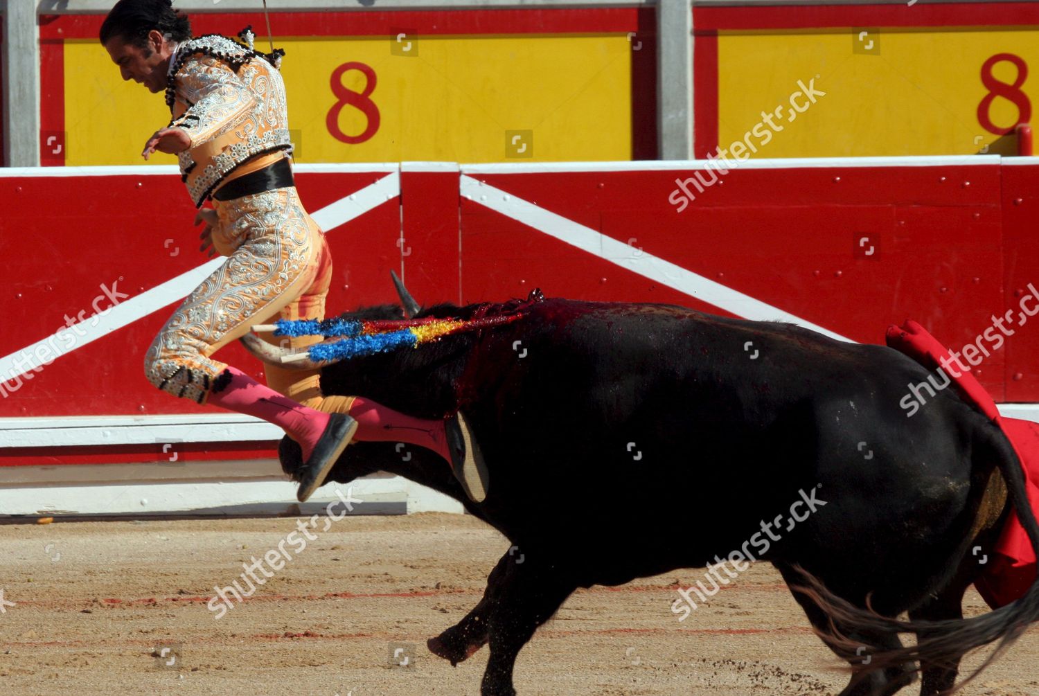 Fighting Bull Ranch Aguirre Ybarra Passes Editorial Stock Photo - Stock ...