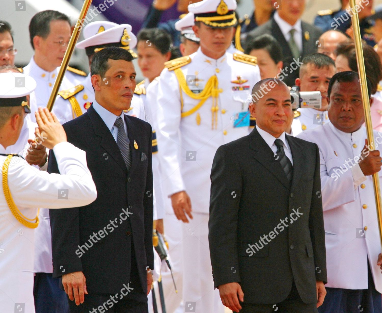 Cambodian King Norodom Sihamoni R Met Editorial Stock Photo - Stock ...