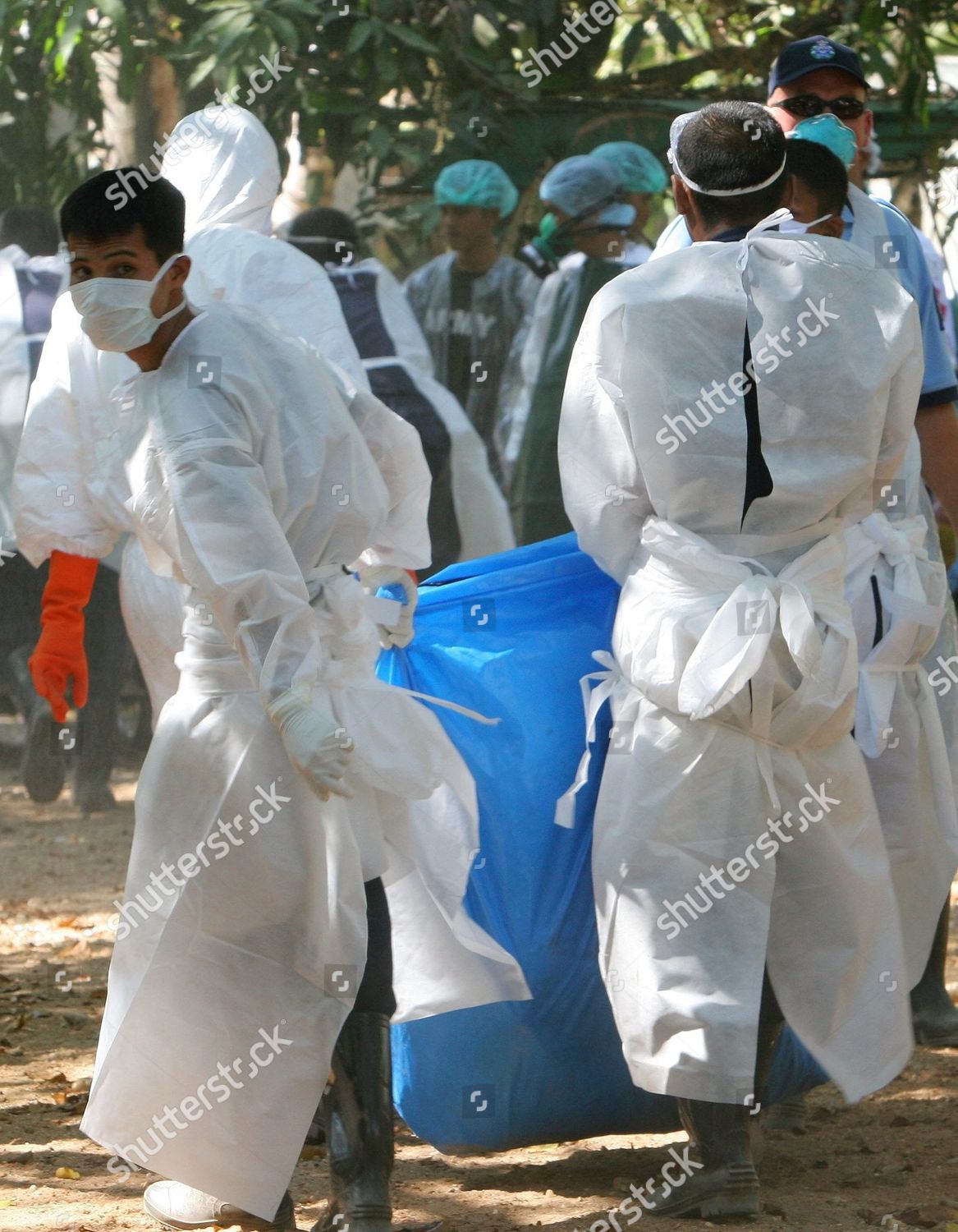 Body Carried Into Identification Morgue Area Editorial Stock Photo ...