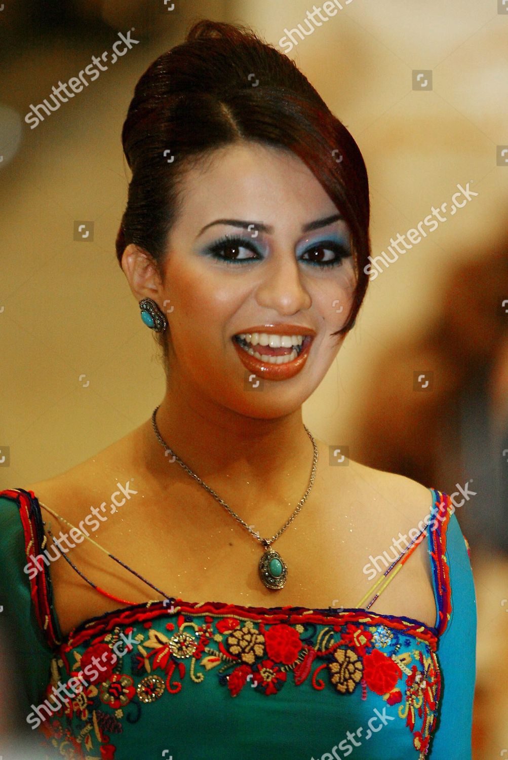 Emirati Singer Aryam Arrives Arabic Music Editorial Stock Photo - Stock ...