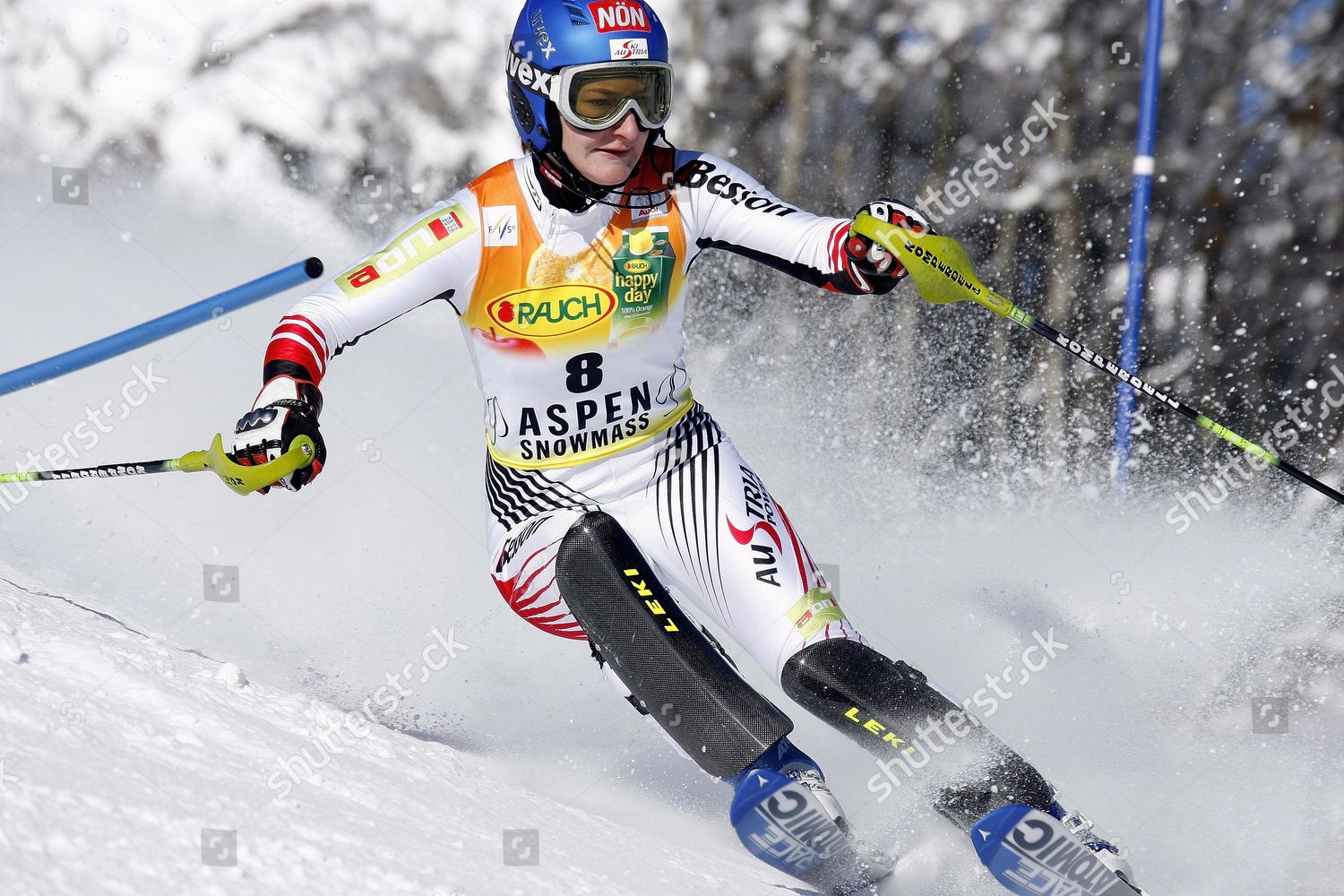 Kathrin Zettel Austria Skis Her First Editorial Stock Photo - Stock ...
