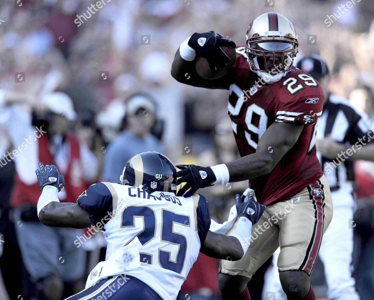 San Francisco 49ers Runningback Deshaun Foster Editorial Stock Photo ...