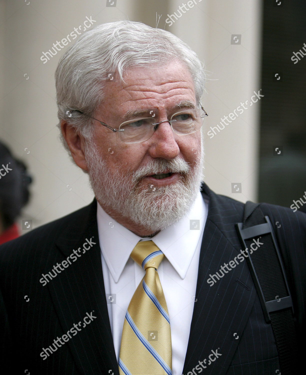 Attorney George Parnham Arrives Harris County Editorial Stock Photo ...
