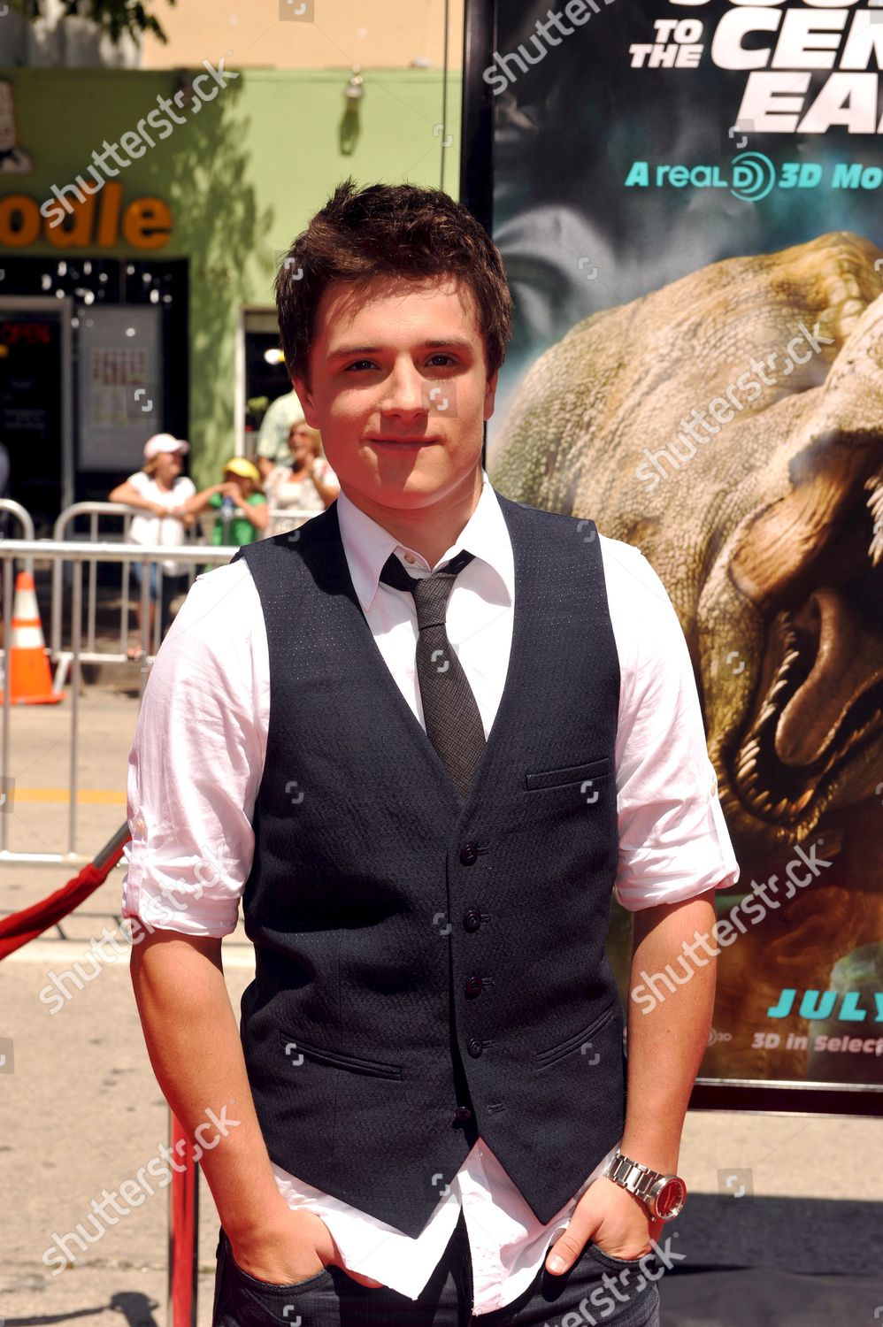 Cast Member Josh Hutcherson Poses On Editorial Stock Photo - Stock ...