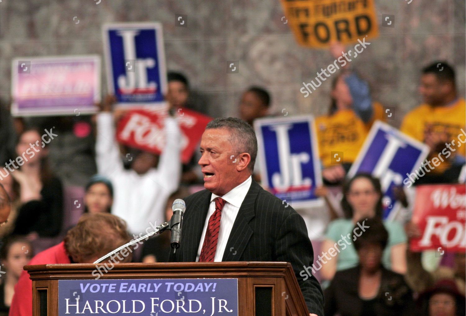 Harold Ford Sr Who Has Kept Editorial Stock Photo - Stock Image ...
