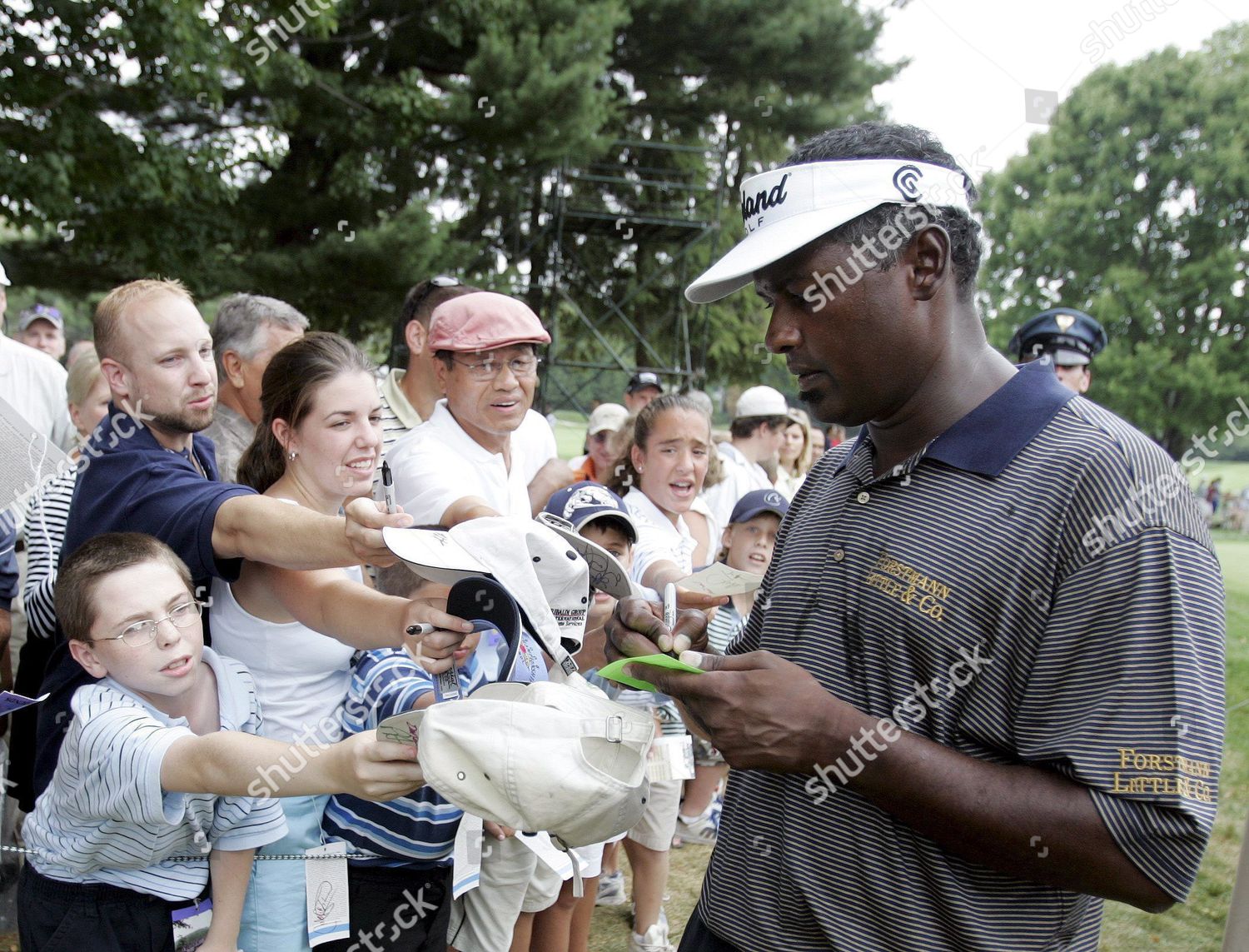 Vijay Singh Fiji Signs Autographs During Editorial Stock Photo - Stock ...