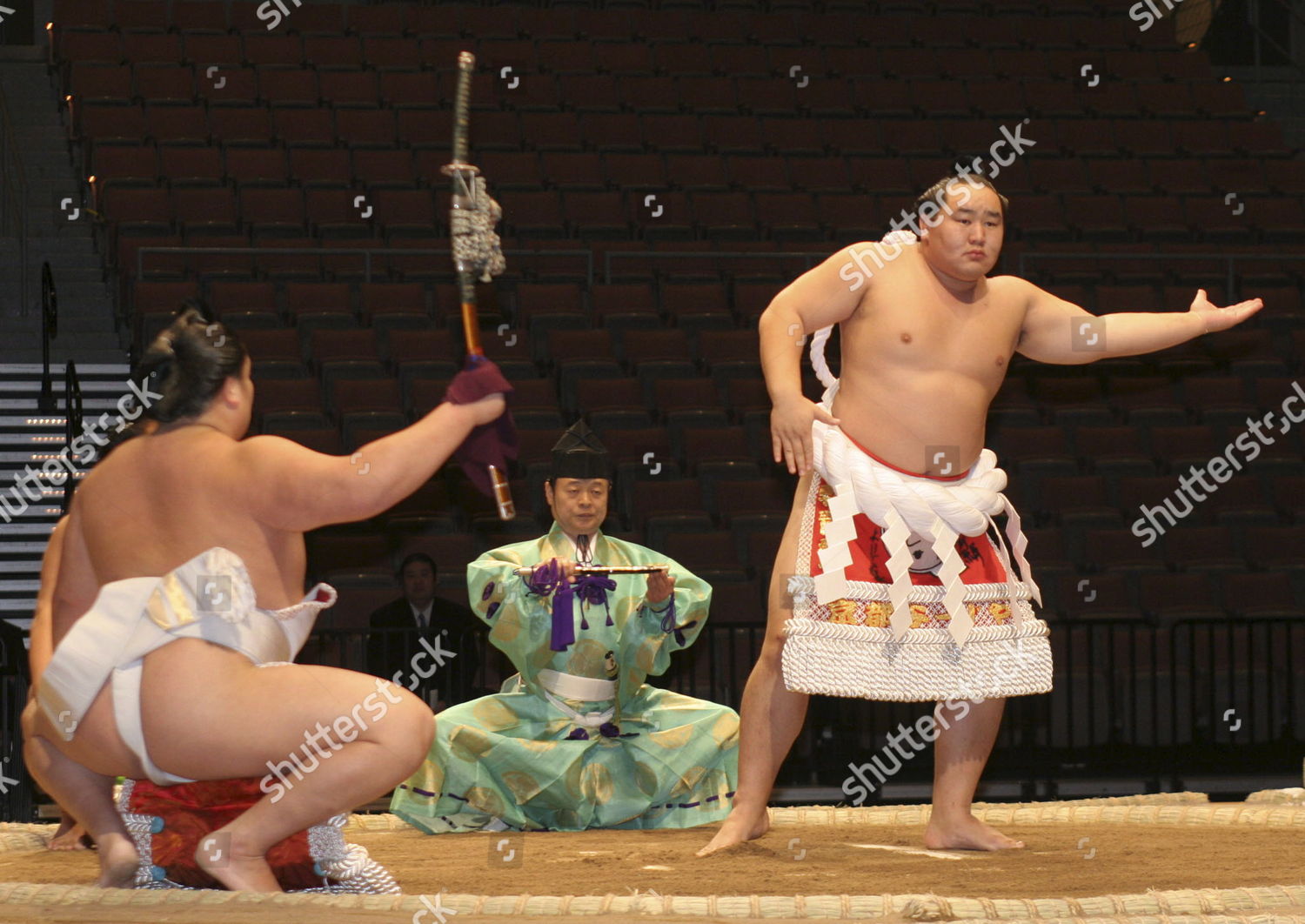 Sumo Grand Champion Asashoryu Right Does Editorial Stock Photo - Stock ...
