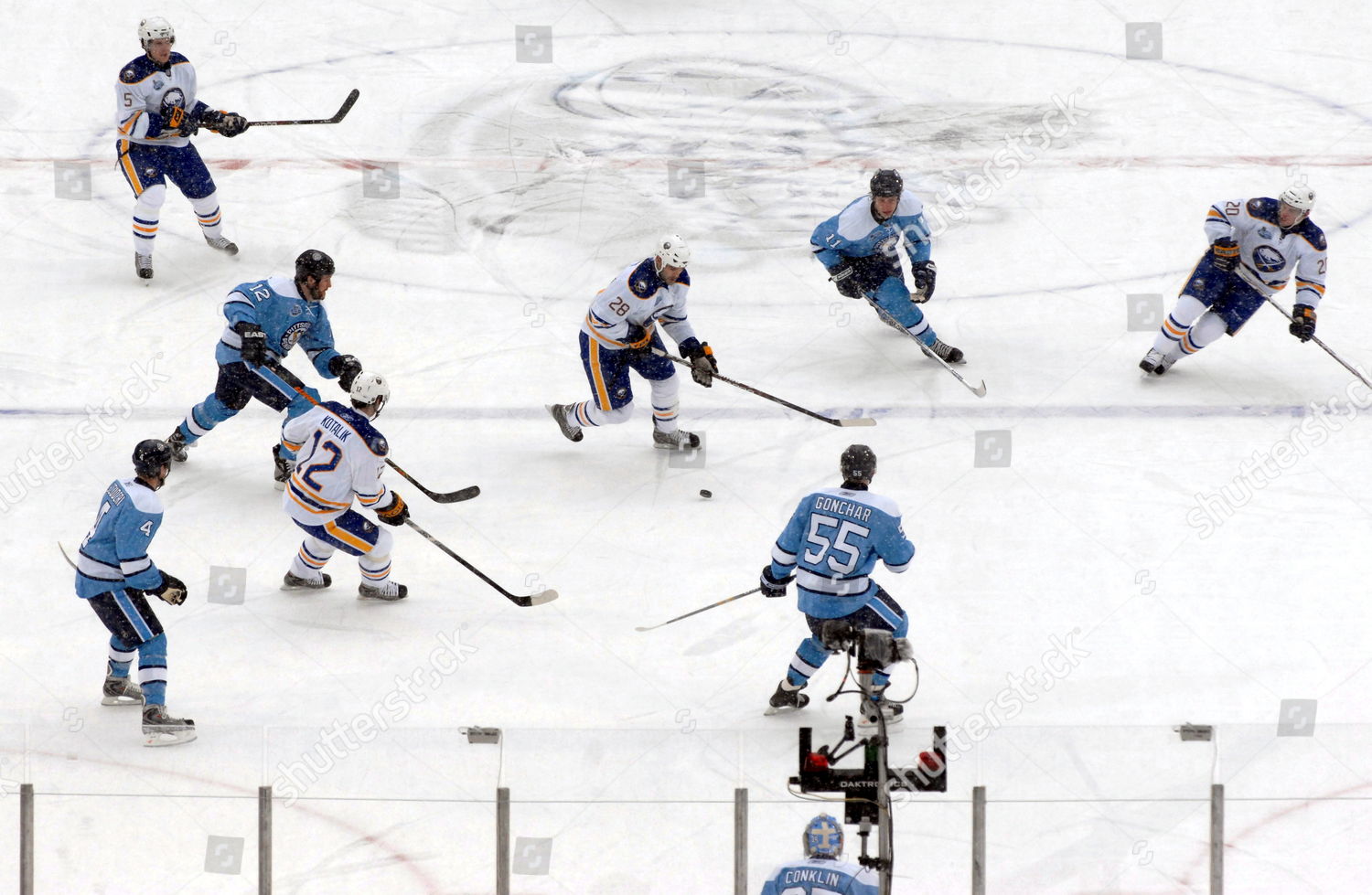 Buffalo Sabres Paul Gaustad C Moves Editorial Stock Photo - Stock Image ...