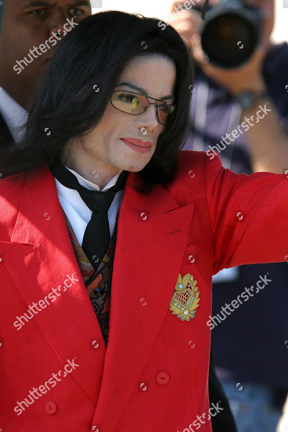 Us Pop Star Michael Jackson Gestures Editorial Stock Photo - Stock ...
