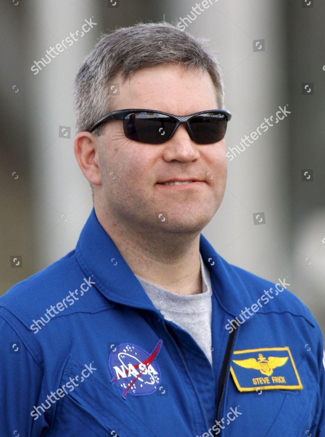 Commander Steve Frick Space Shuttle Atlantis Editorial Stock Photo ...