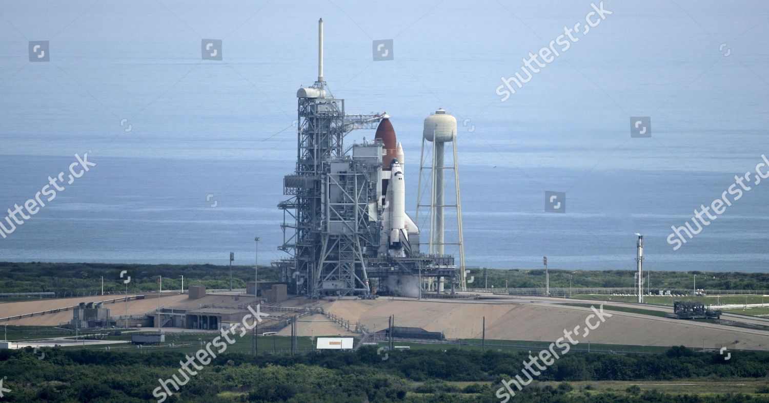 Launch Space Shuttle Atlantis Pad 39b Editorial Stock Photo - Stock ...
