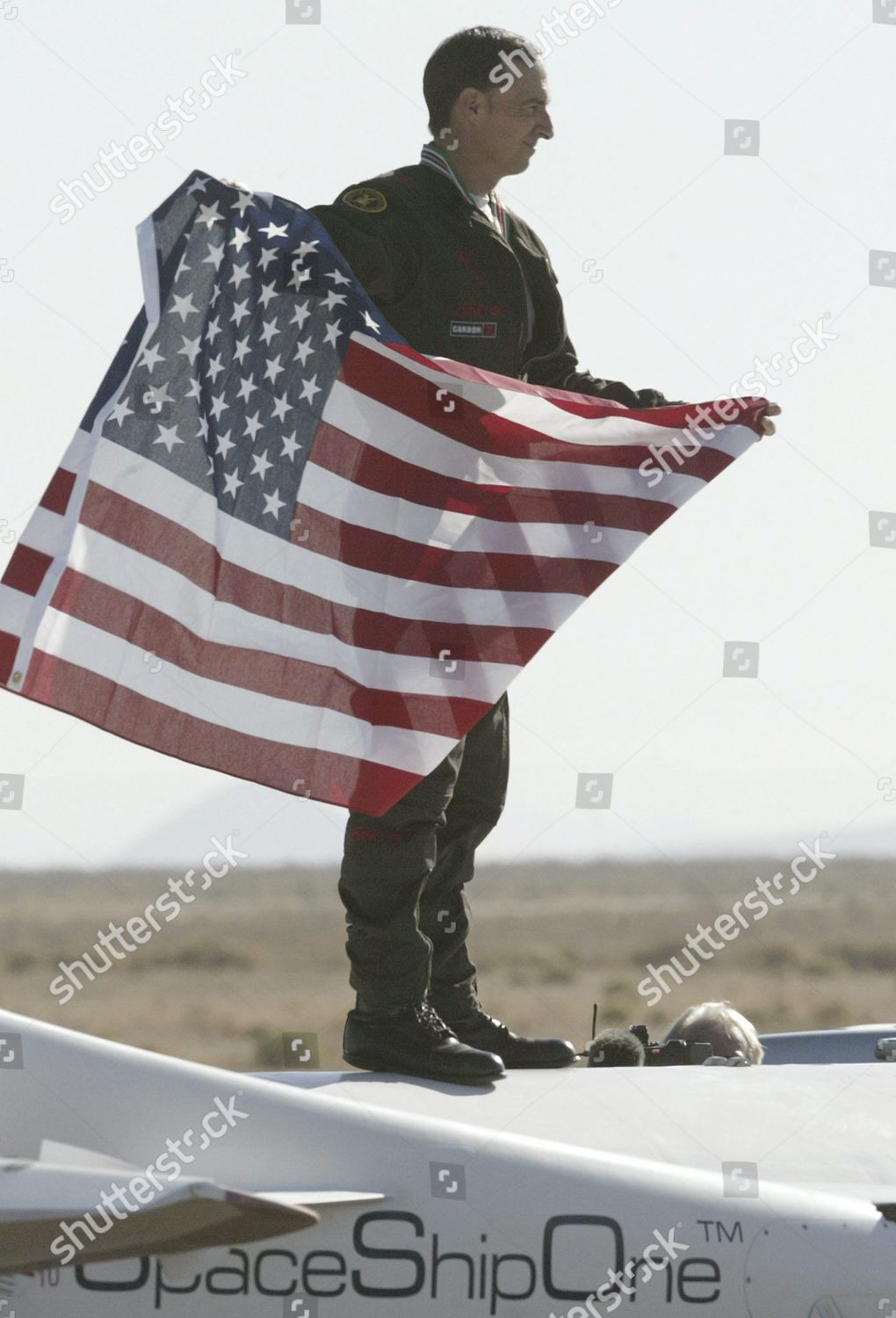 Commercial Astronaut Brian Binnie Stands Atop Editorial Stock Photo ...