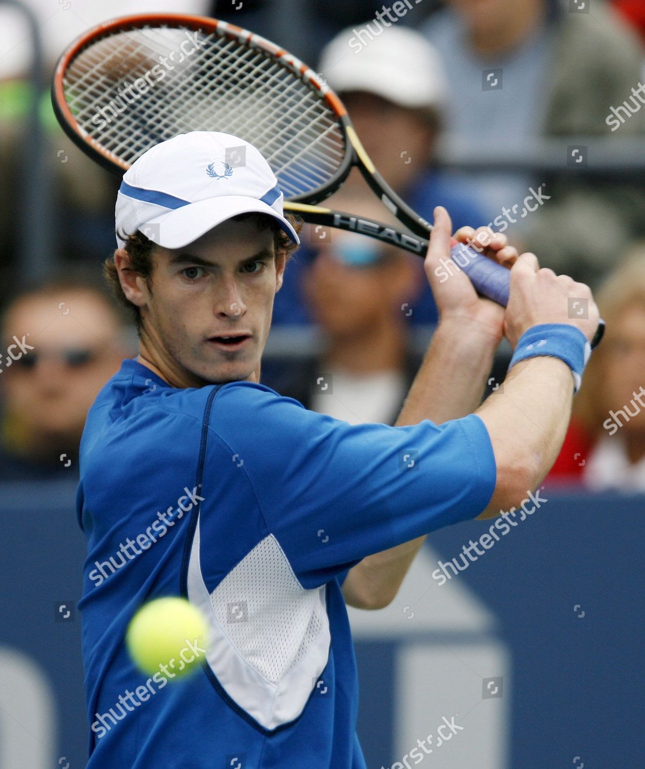 Andy Murray Great Britain Hits Backhand Editorial Stock Photo - Stock ...