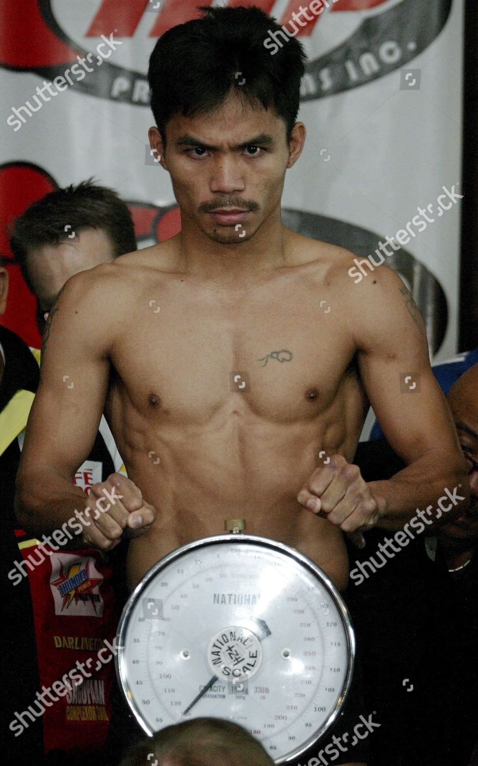 Filipino Boxer Manny Pacquiao Poses During Editorial Stock Photo ...