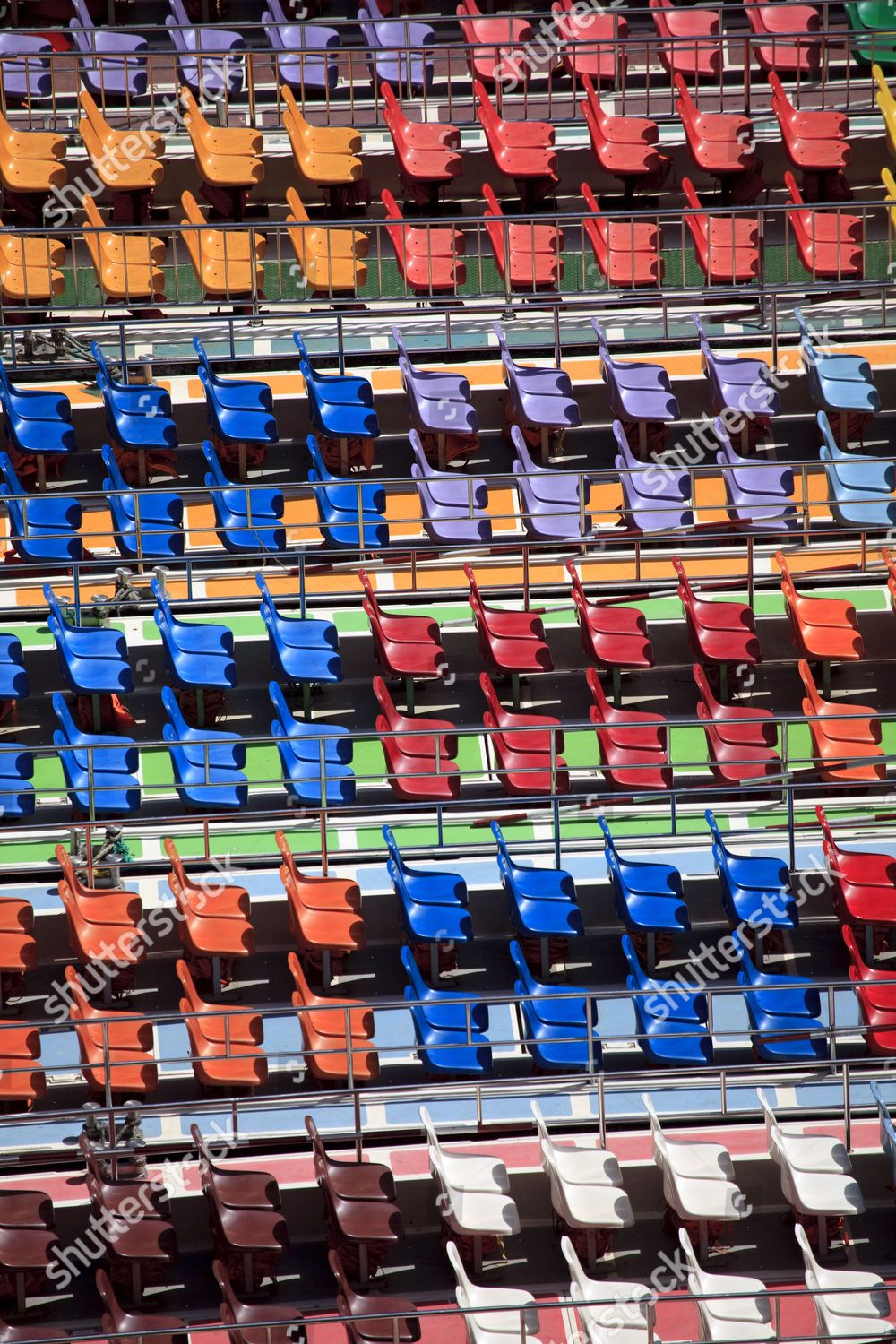 Colourful Tour Boats Wait Passengers Dock Editorial Stock Photo - Stock ...