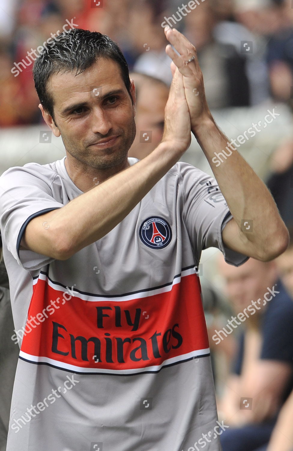 Portugals Pedro Pauleta Friends Pauleta Reacts Editorial Stock Photo ...