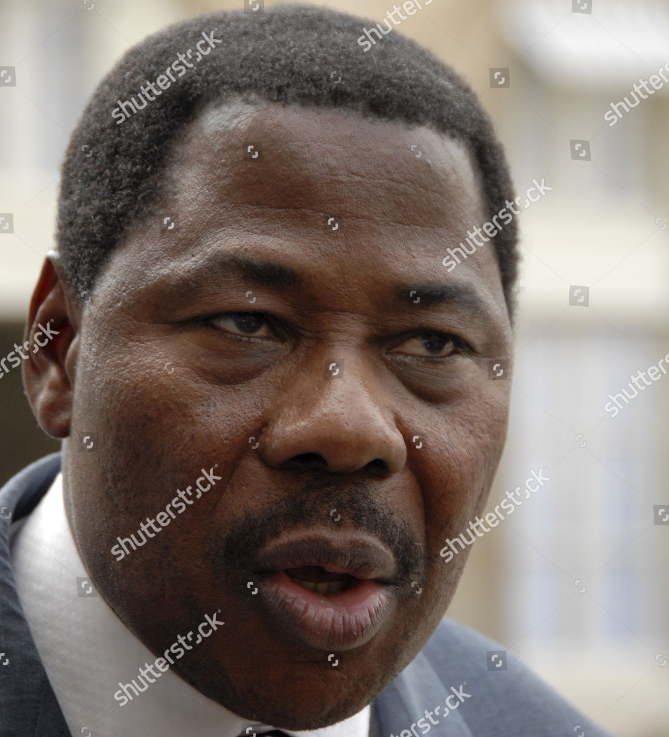 President Yayi Boni Talks Press After Editorial Stock Photo - Stock ...
