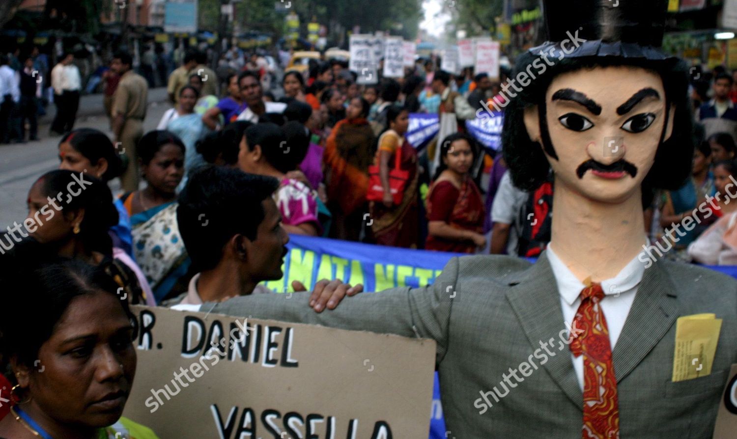 Sex Workers Effygy Daniel Vassella Chairperson Editorial Stock Photo ...