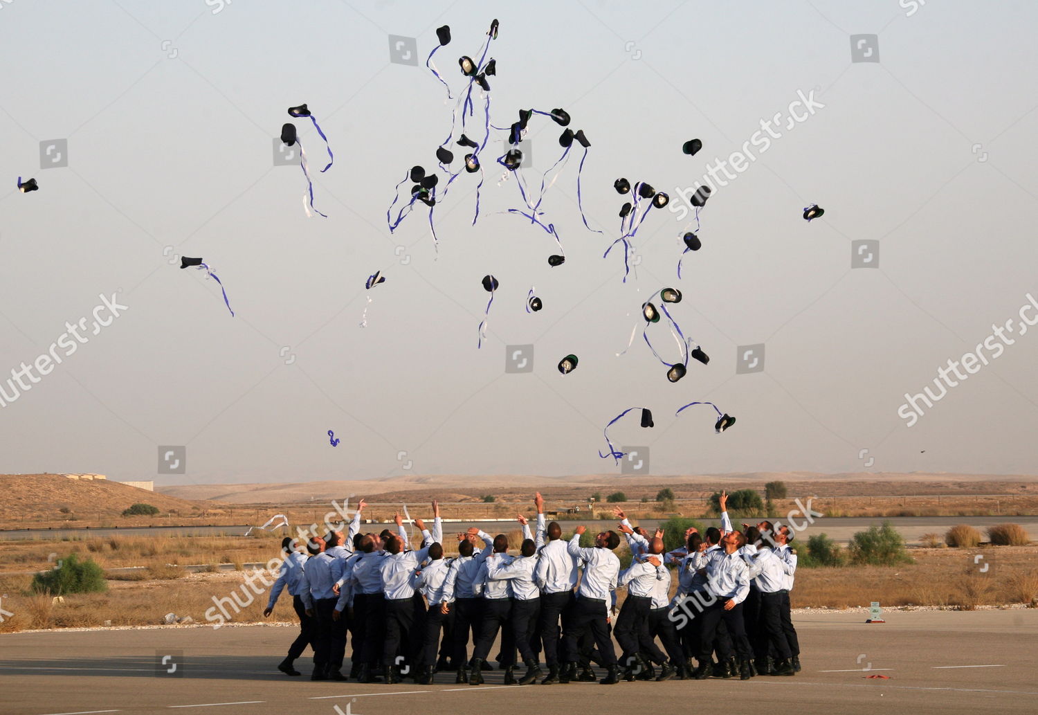 Isralei Air Force Pilots Graduating Their Editorial Stock Photo - Stock ...
