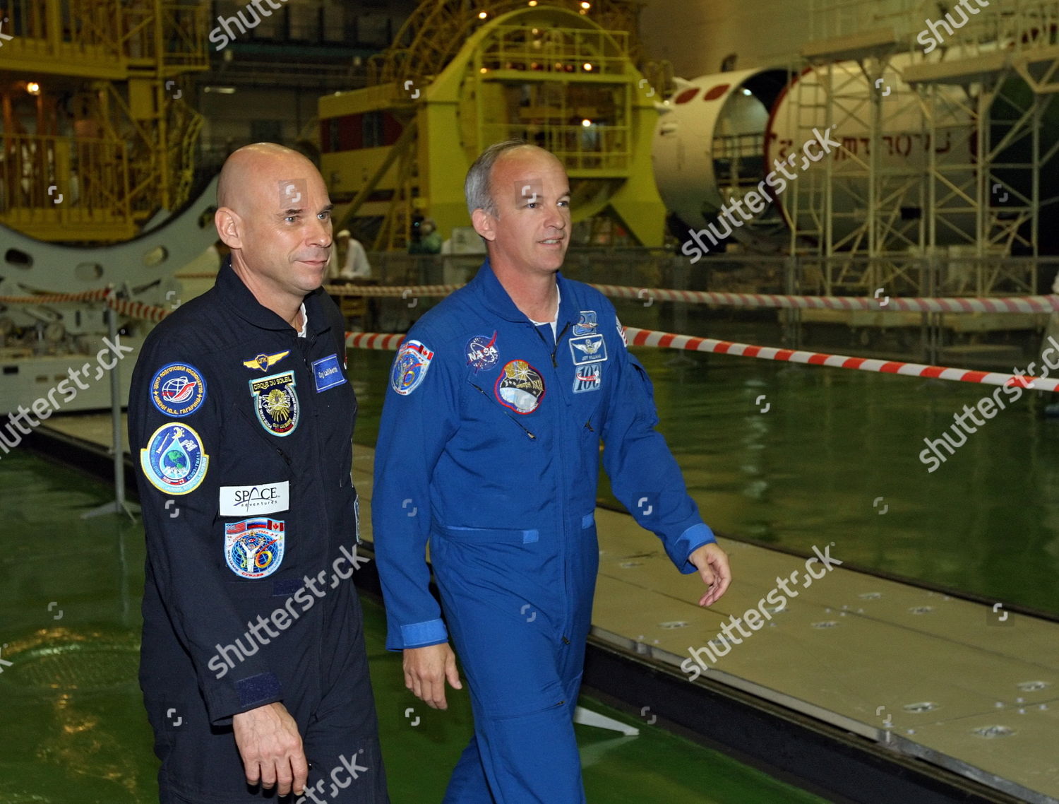 Members Main International Space Crew Us Editorial Stock Photo - Stock ...
