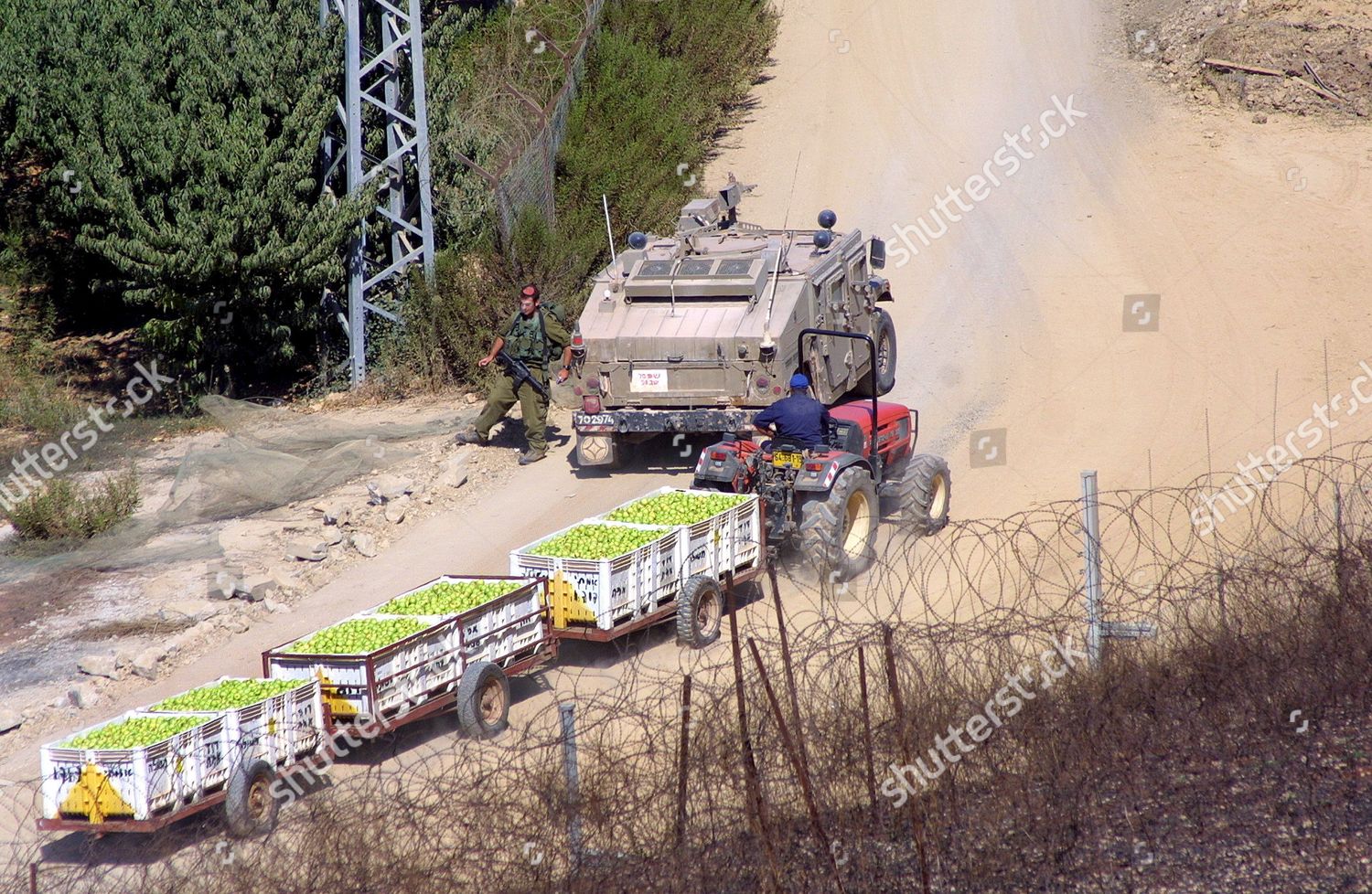 Israeli Army Soldier Next His Humvee Editorial Stock Photo - Stock ...