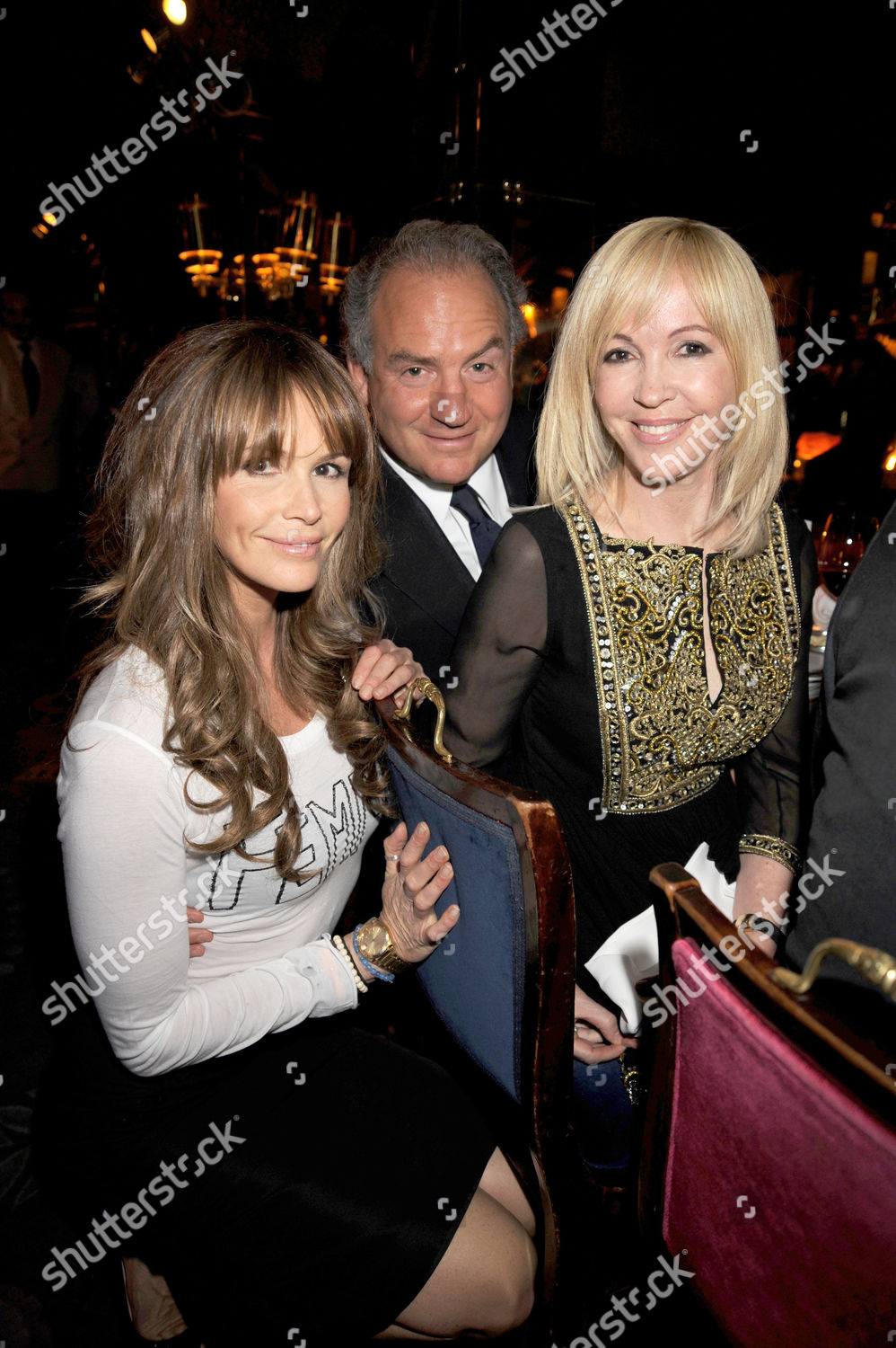 Elle Macpherson Charles Finch Sally Greene Editorial Stock Photo ...