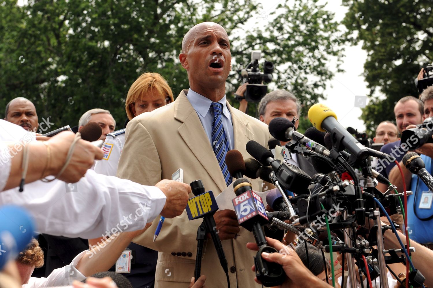 Mayor Washington Dc Adrian Fenty C Editorial Stock Photo - Stock Image ...